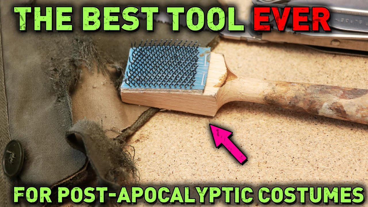 THE best tool for weathering costumes. Period. - YouTube