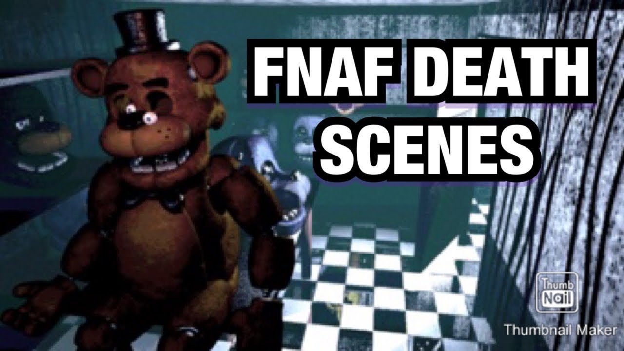 FNAF 1 Death Scenes Compilation - YouTube