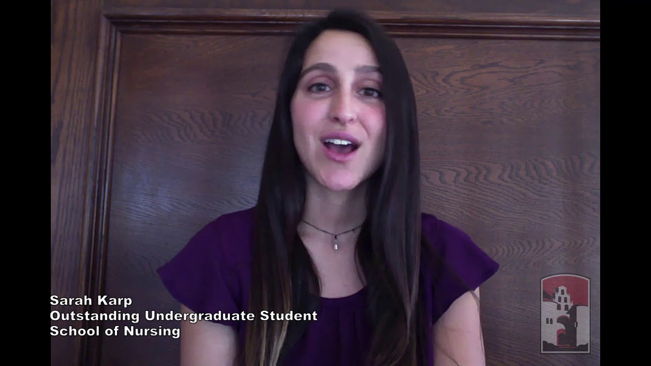 Nursing Class of 2020 Outstanding Students - YouTube