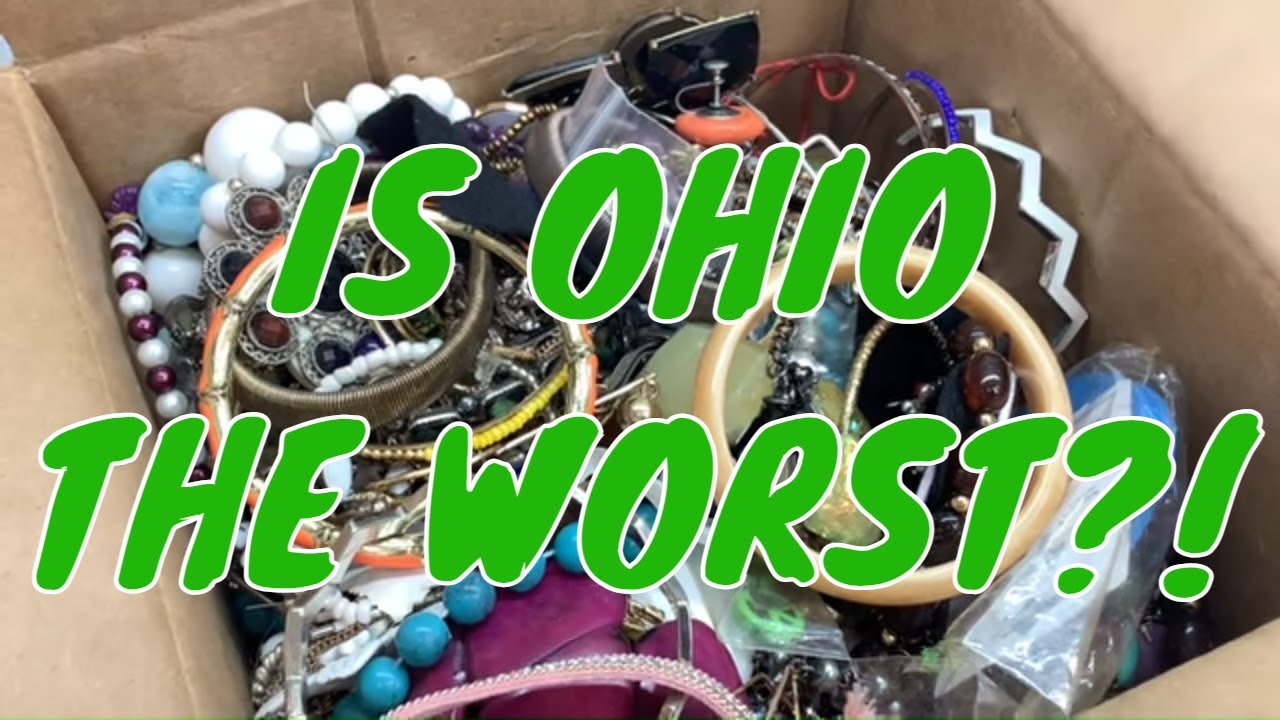 Goodwill BlueBox 5lb Repurpose Jewelry Box UNBOXING! - YouTube