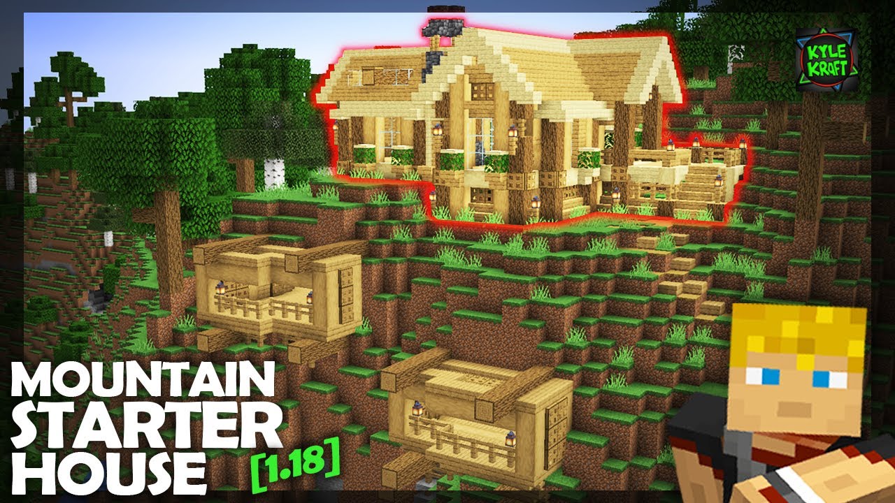 Building a Minecraft Survival Base [1.18] | Ep. 01 | STARTER HOUSE ...