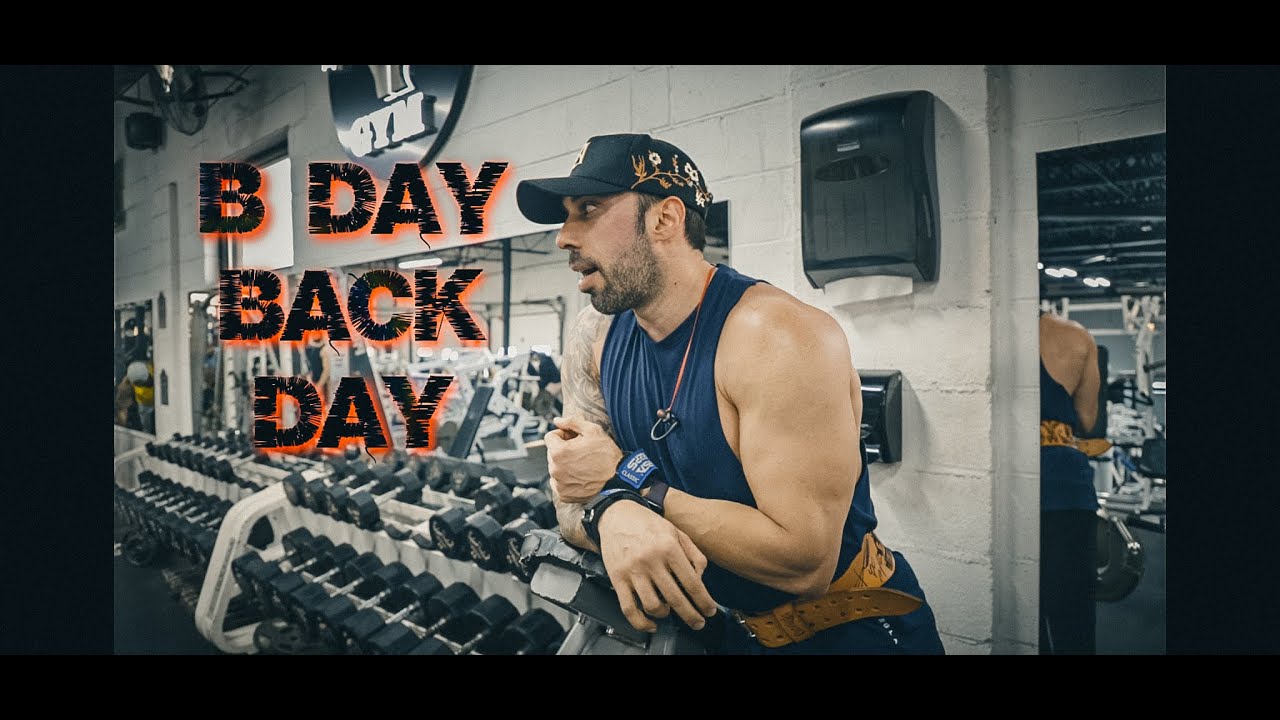 Epic Back Day | 2023 Off-Season - We lifting HEAVY!! - YouTube