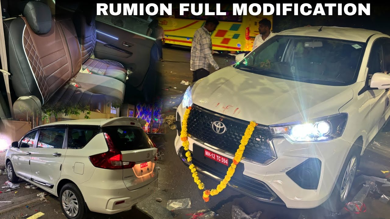 RUMION FULL INTERIOR & EXTERIOR MODIFICATION AT GURUKRIPA MOTORS VASHI ...