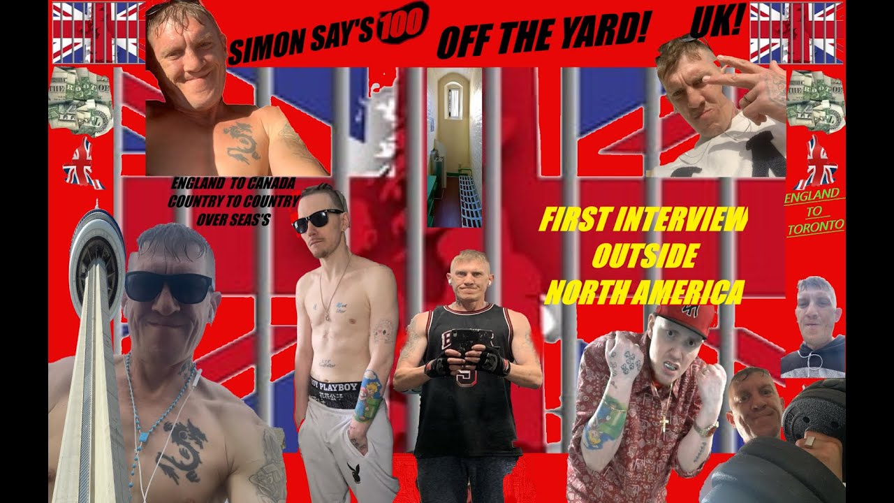 ENGLAND EX CONVICT SIMON SAYS 100 OFF THE YARD UK. 1ST COLLABE OVER ...
