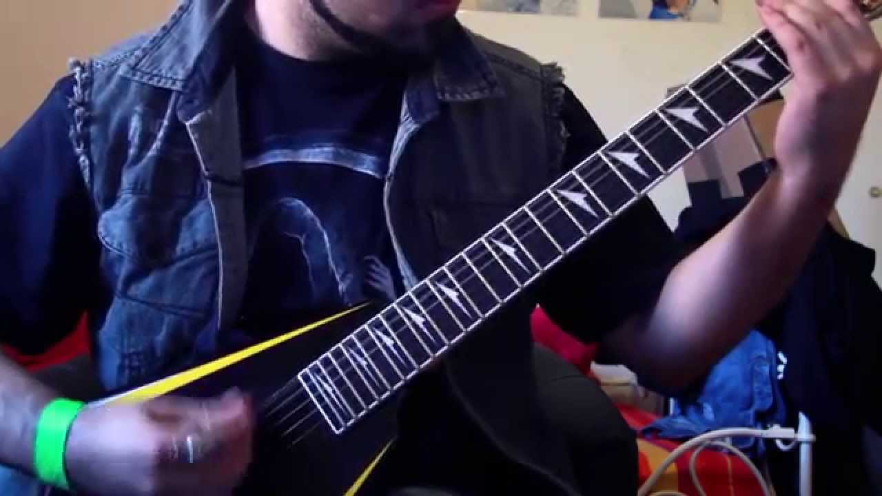 Edwards E-AL 128 Arrowhead demo (Rythm & Solo) - YouTube