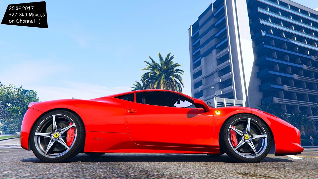 Ferrari 458 Italia New ENB Top Speed Test GTA Mod Future _REVIEW - YouTube