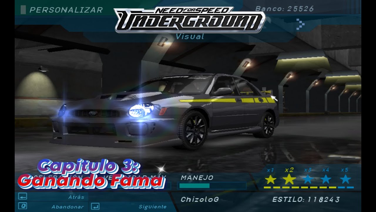 🌟Cap. 3 NFSU 1: ¡Ganando Reputación - YouTube