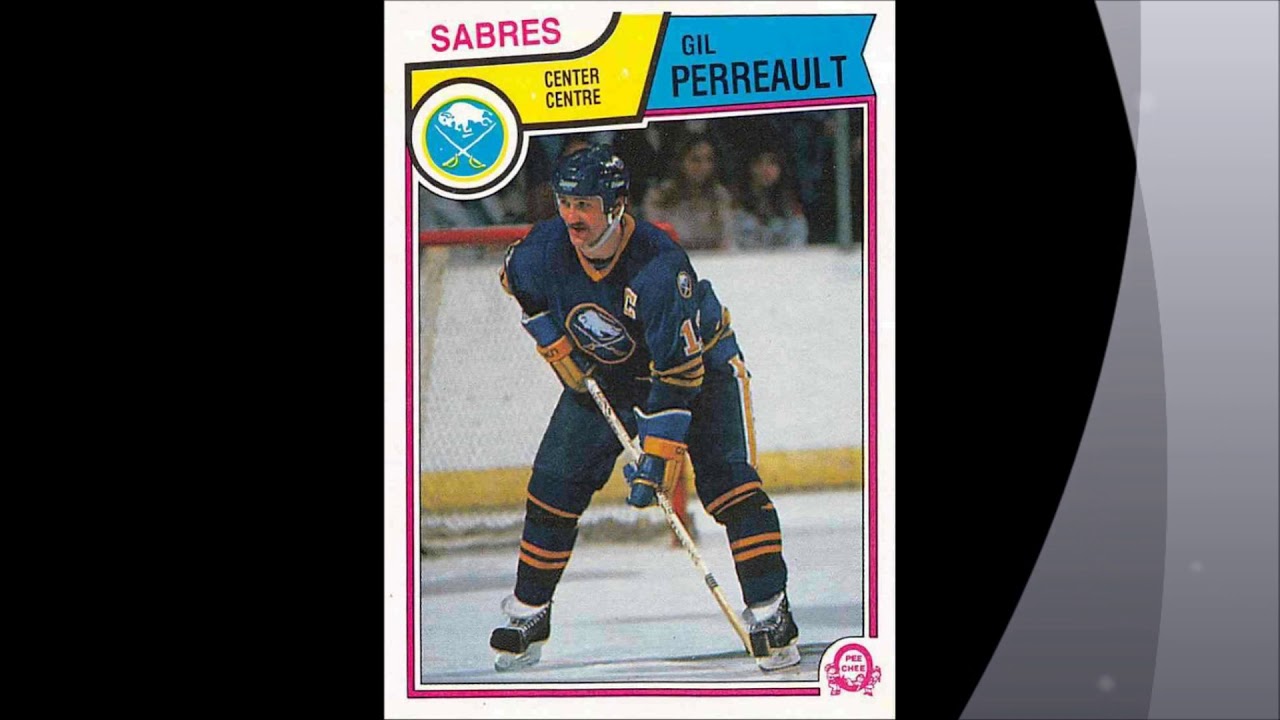 GILBERT PERREAULT HOCKEY CARDS 1970-1987 - YouTube