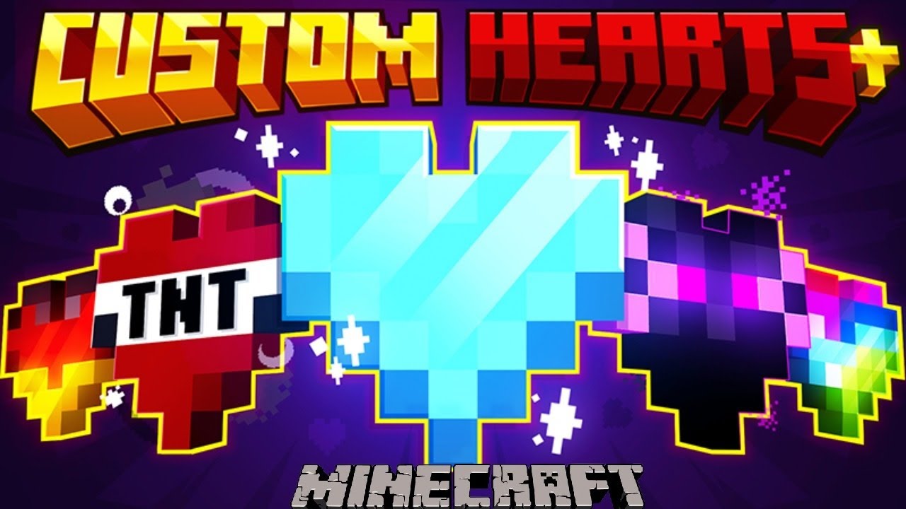 Minecraft, But There Are Custom Hearts | #funny #minecraft #gameplay ...