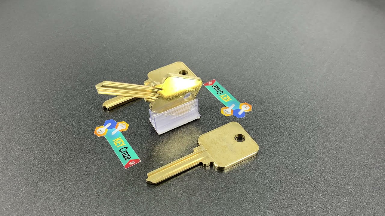 1655 MEDECO Key Blanks https://www.keycraze.com - YouTube