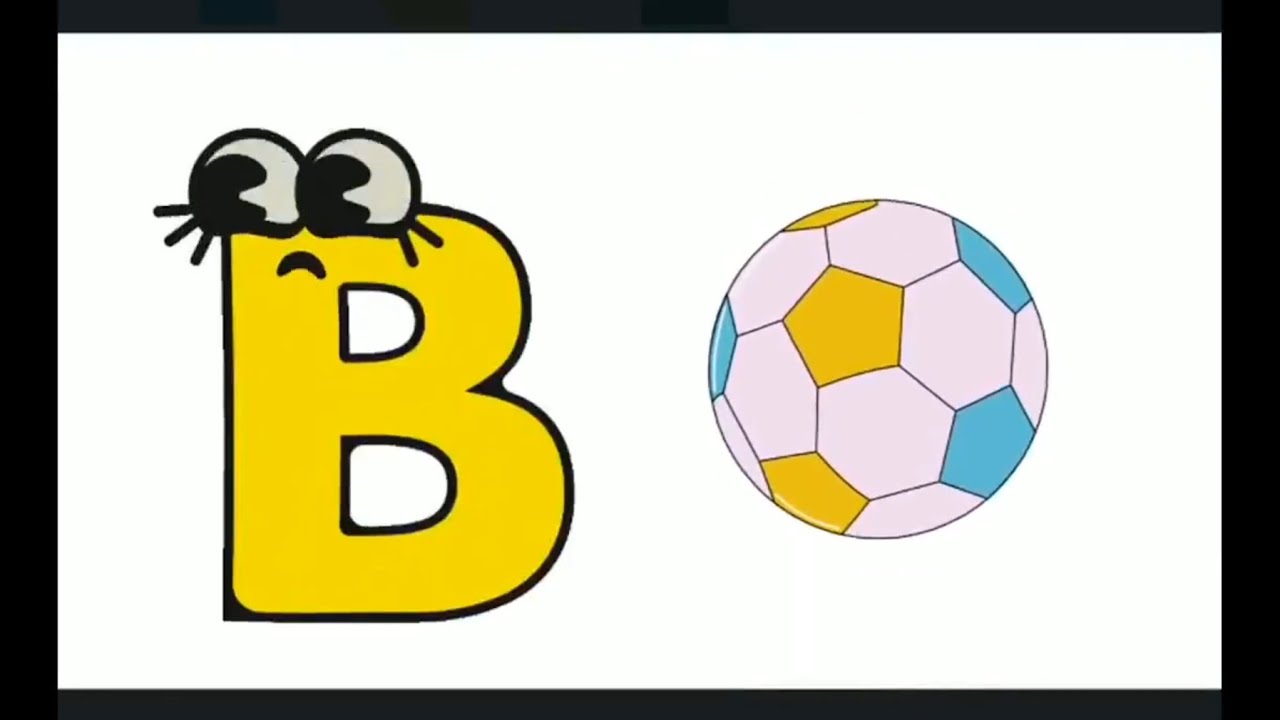 Alphabet B rhymes song for kids - YouTube