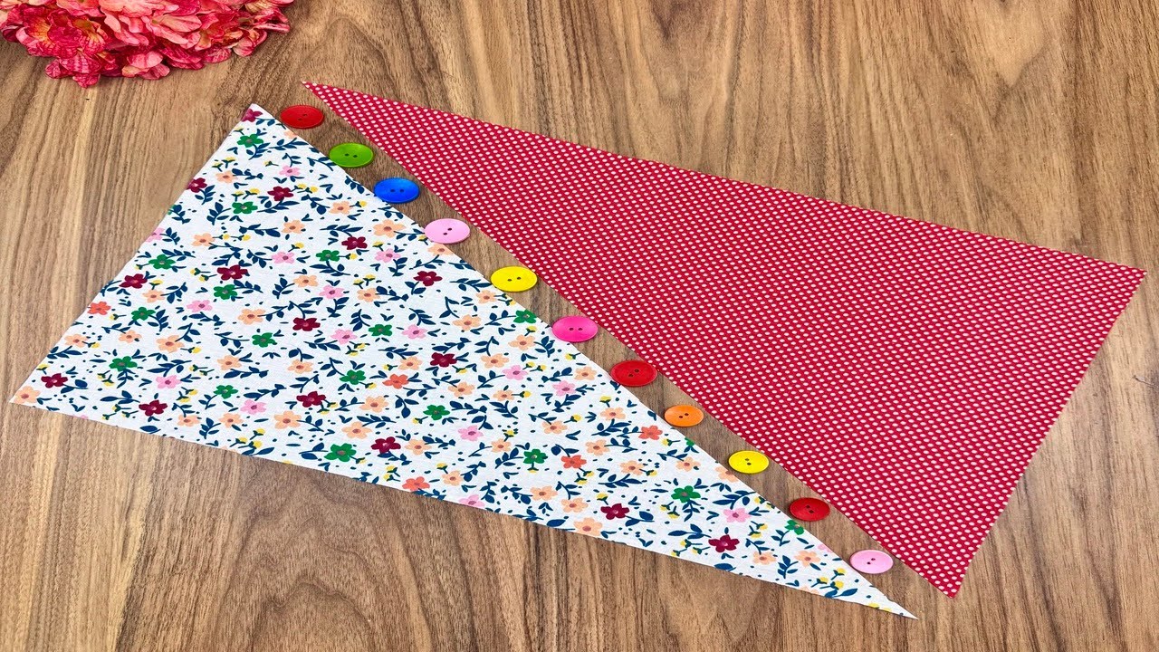 Unbelievable Patchwork Hack, Turn Just 2 Pieces of Fabric Into ...