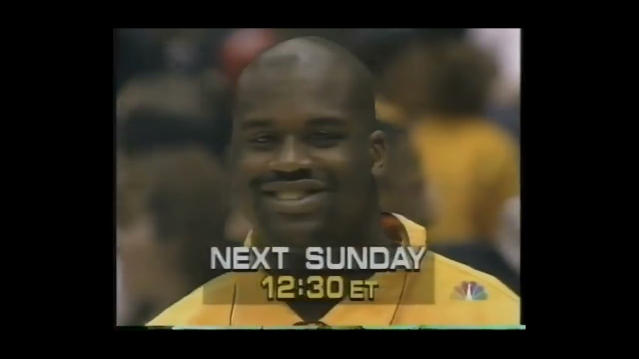 1998. NBA on NBC promo - YouTube