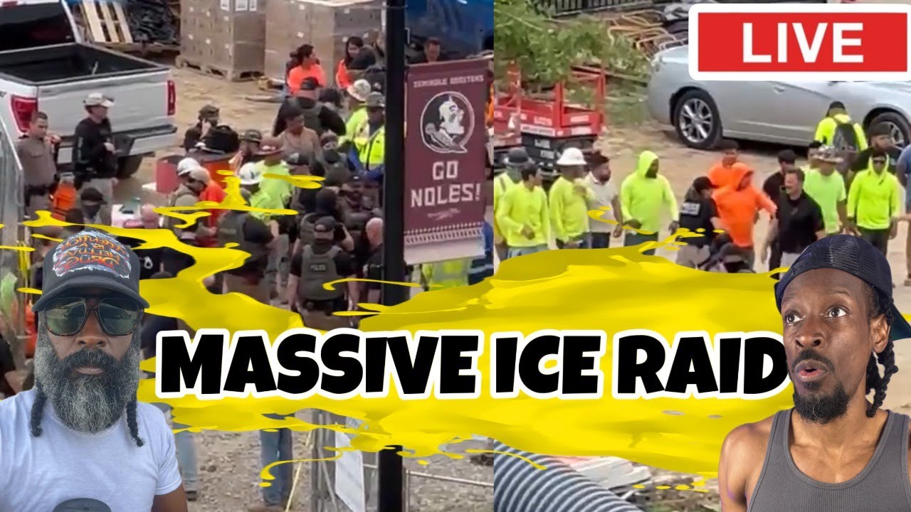 BREAKING!! Massive ICE Raid at Construction Site | Bl@ck Women Are Big ...