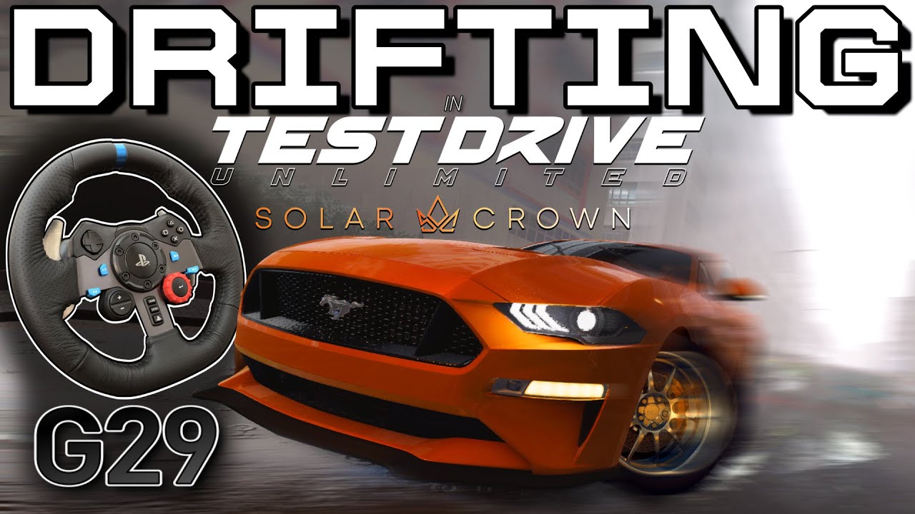 My DRIFTING Progression with a WHEEL in TDU: Solar Crown! (Logitech G29) - YouTube