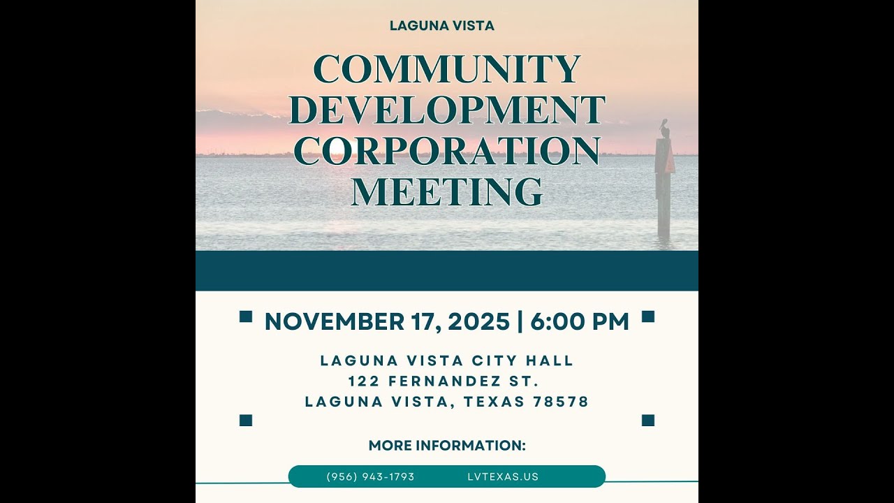 Community Development Corporation Meeting 11/17/2025 - YouTube