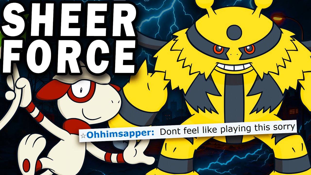 SHEER FORCE ELECTIVIRE: The New Nidoking of AAA! - YouTube