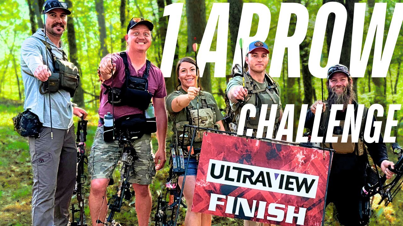 1 ARROW ONLY at Total Archery Challenge! (UltraView course) - YouTube
