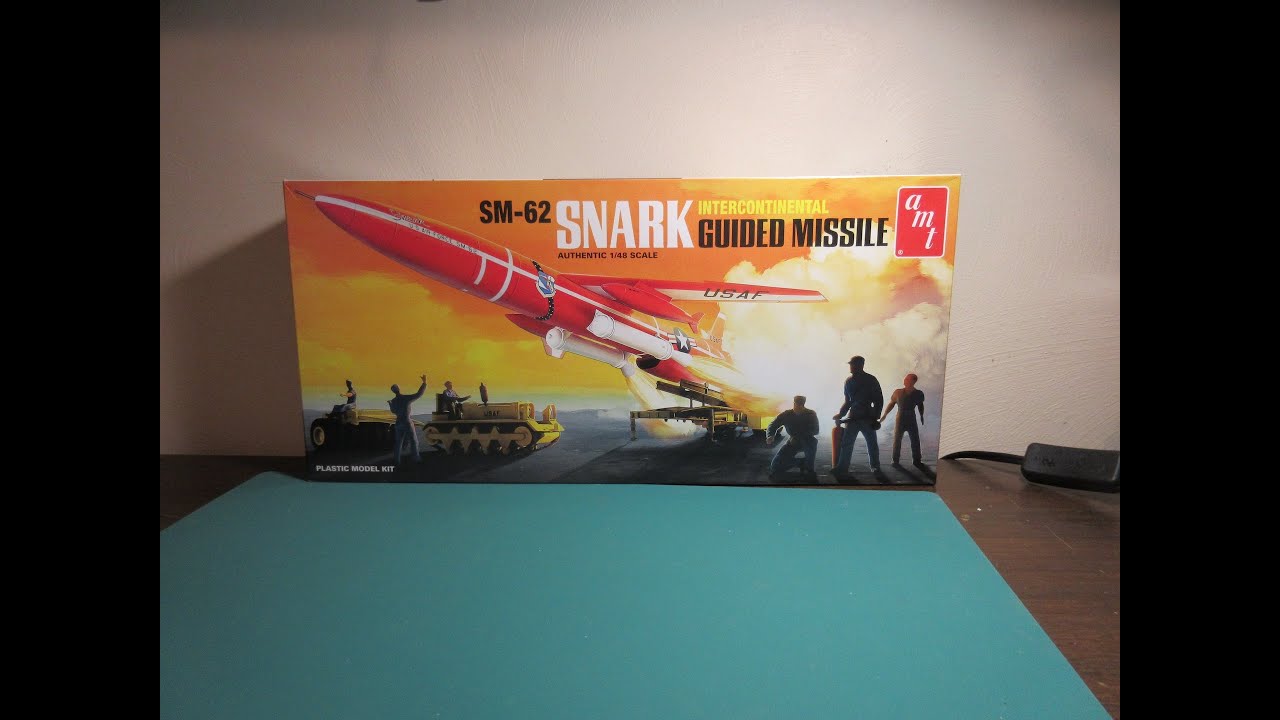AMT SM-62 Snark Intercontinental Guided Missile Unboxing - YouTube
