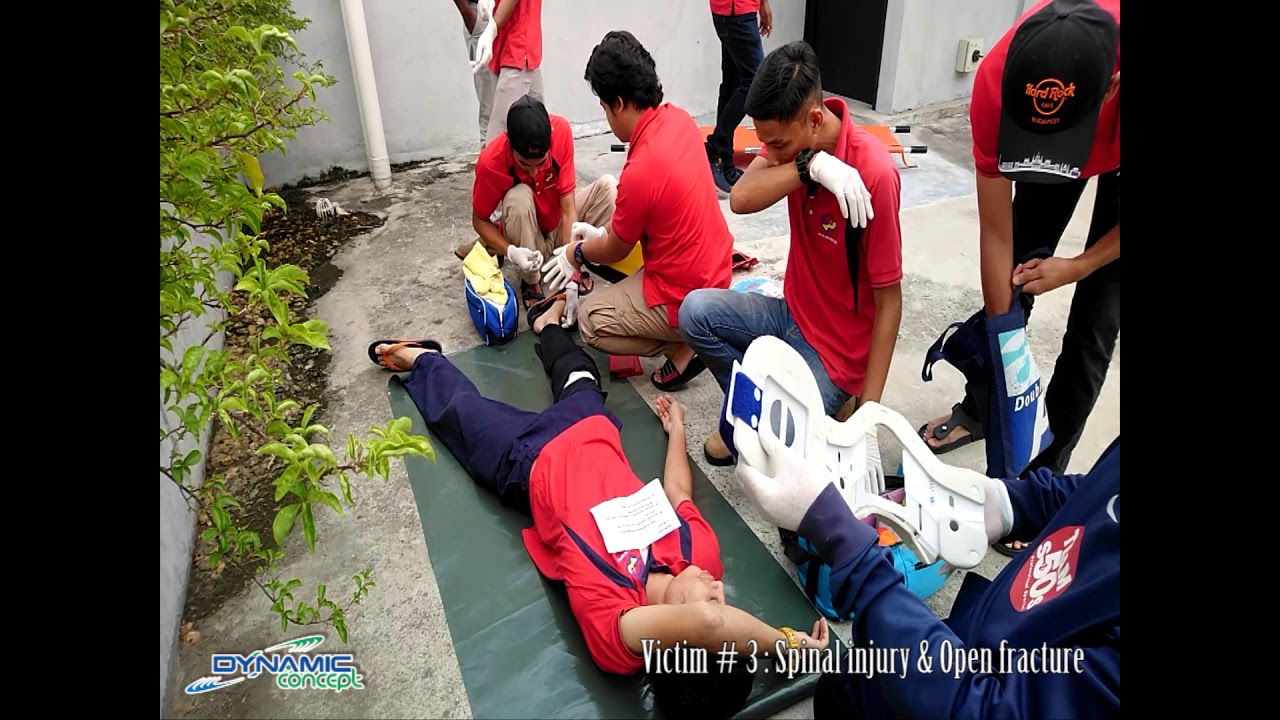 Accident Scenario for First Aid & CPR training at RLDE (M) Sdn Bhd ...