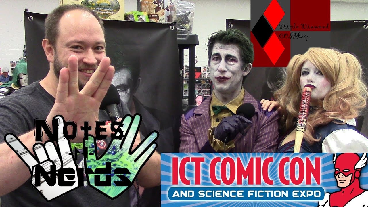 Notes and Nerds talking with Triple Diamond COSPlay | ICT Comic Con and ...