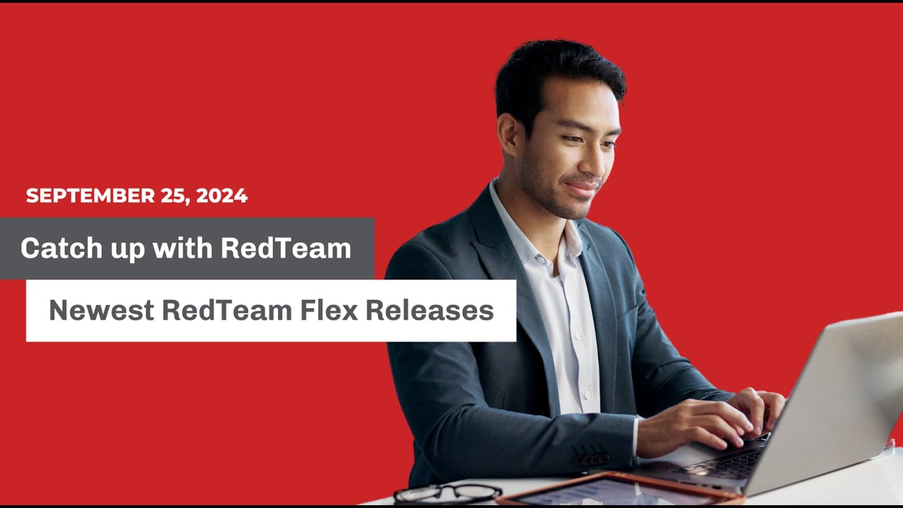 Webinar: Catch up with RedTeam - Newest RedTeam Flex Releases - YouTube