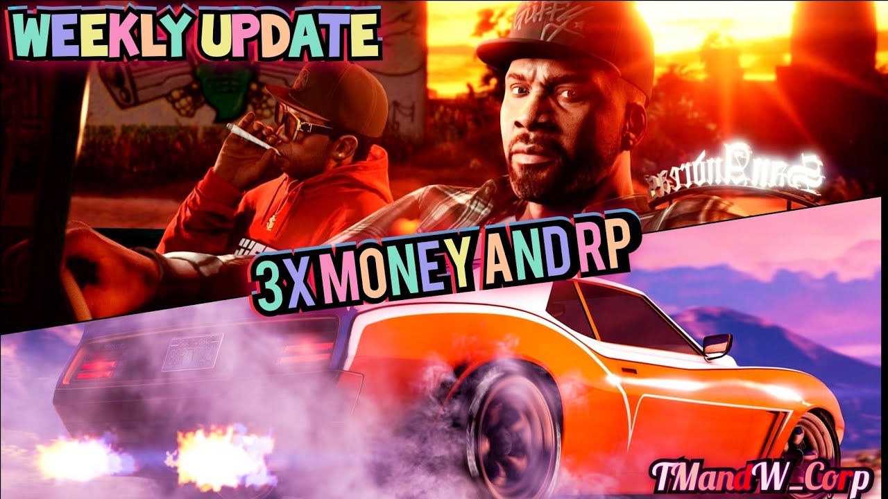 GTA Online Weekly Update | 3x Money and RP - YouTube
