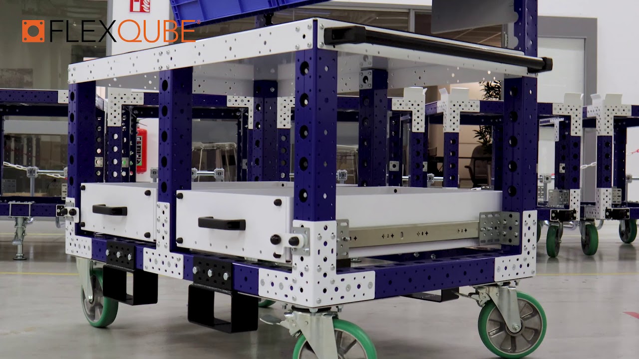 Customized Kit Cart | FlexQube - YouTube