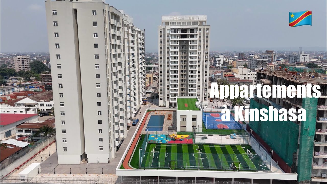 Un Grand Projet IMMOBILIER à KINSHASA de 300 APPARTEMENTS au cœur de la ville - YouTube