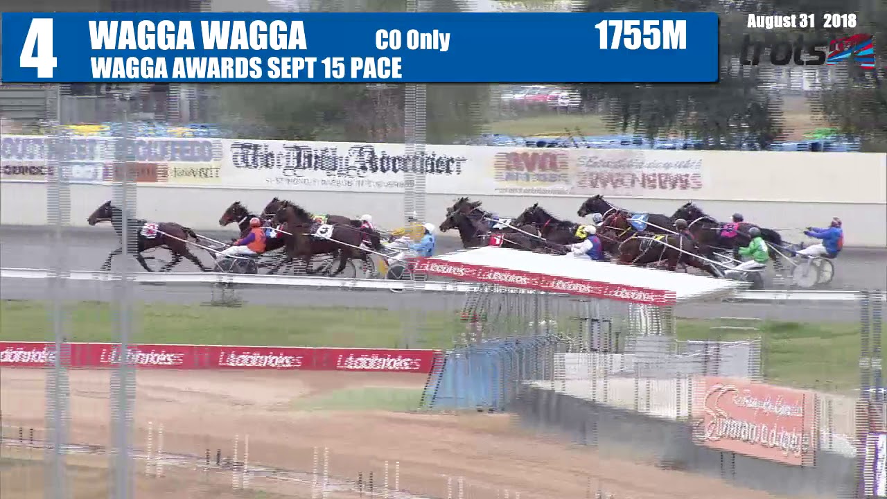 WAGGA - 31/08/2018 - Race 4 - WAGGA AWARDS SEPT 15 PACE - YouTube