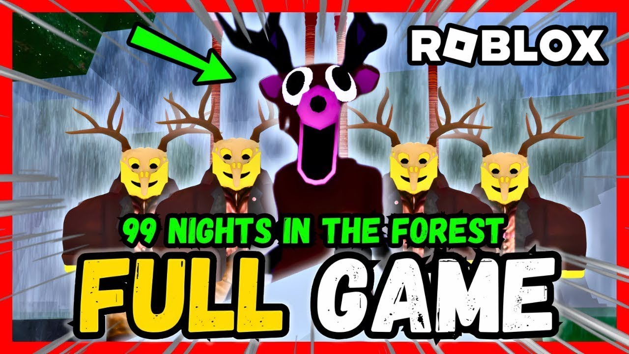 99 night in the forest update games part2, Roblox - YouTube