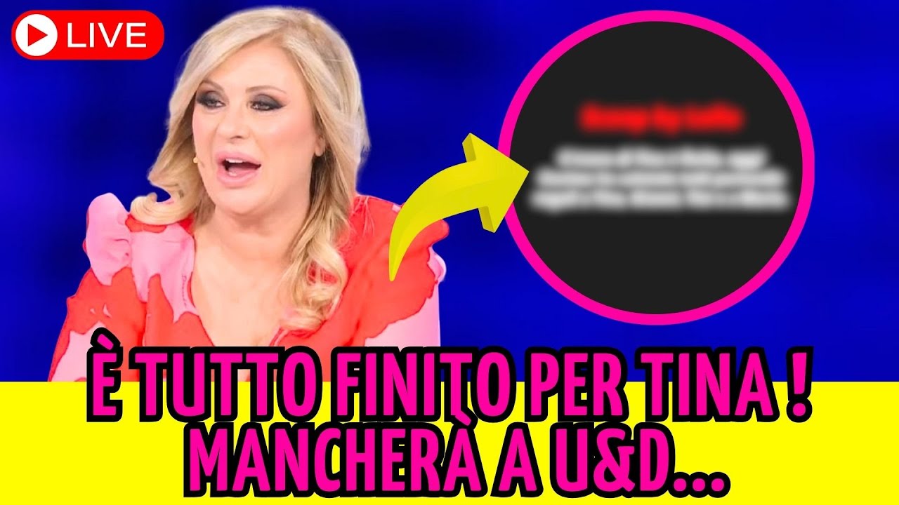 Tina dice ADDIO e in studio succede di tutto! - YouTube