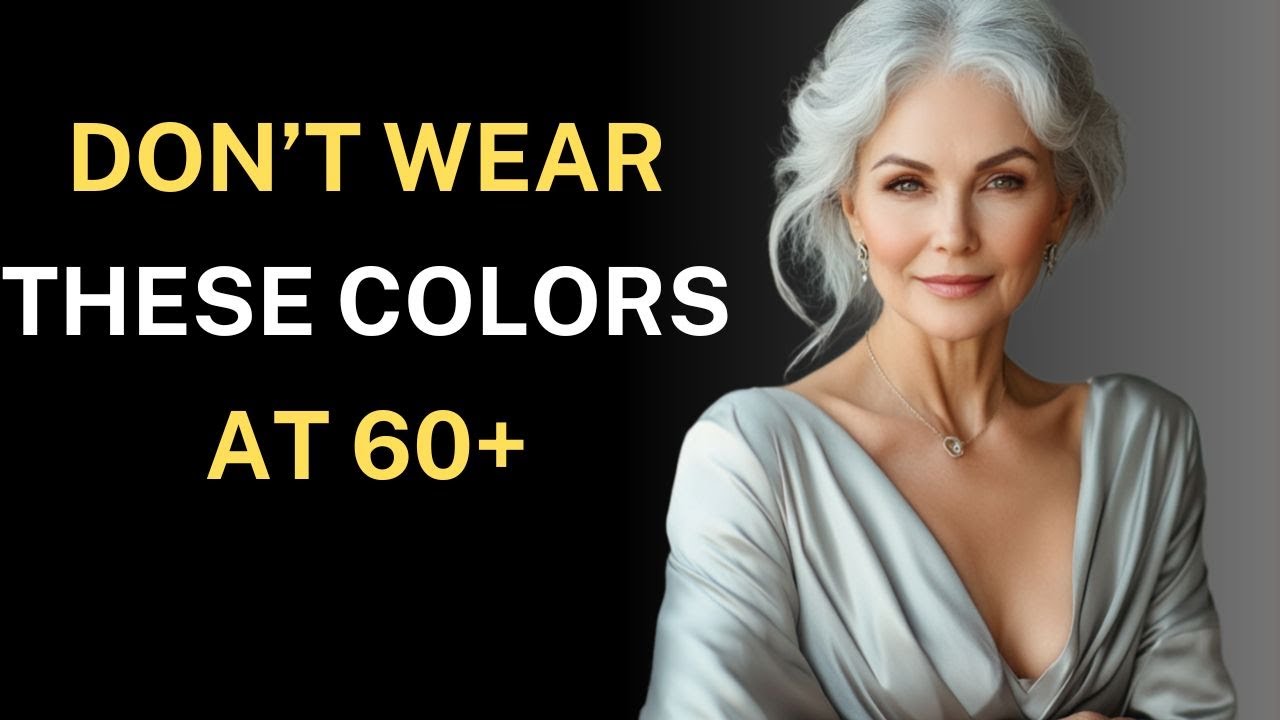 5 Colors That Age Women Over 60 (And What to Wear Instead) | Advice for ...