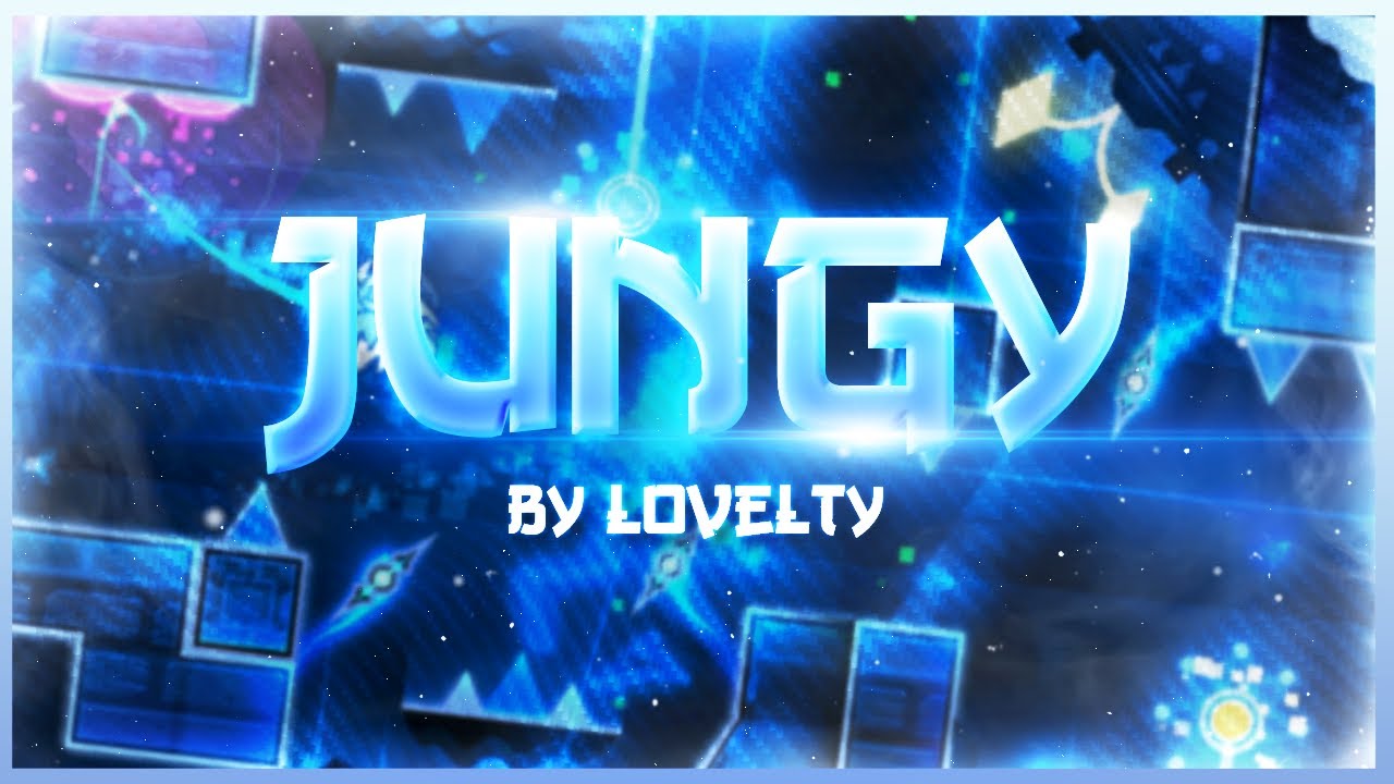 [지오메트리대쉬] 디자인 킹갓맵! JunGy by lovelty - YouTube