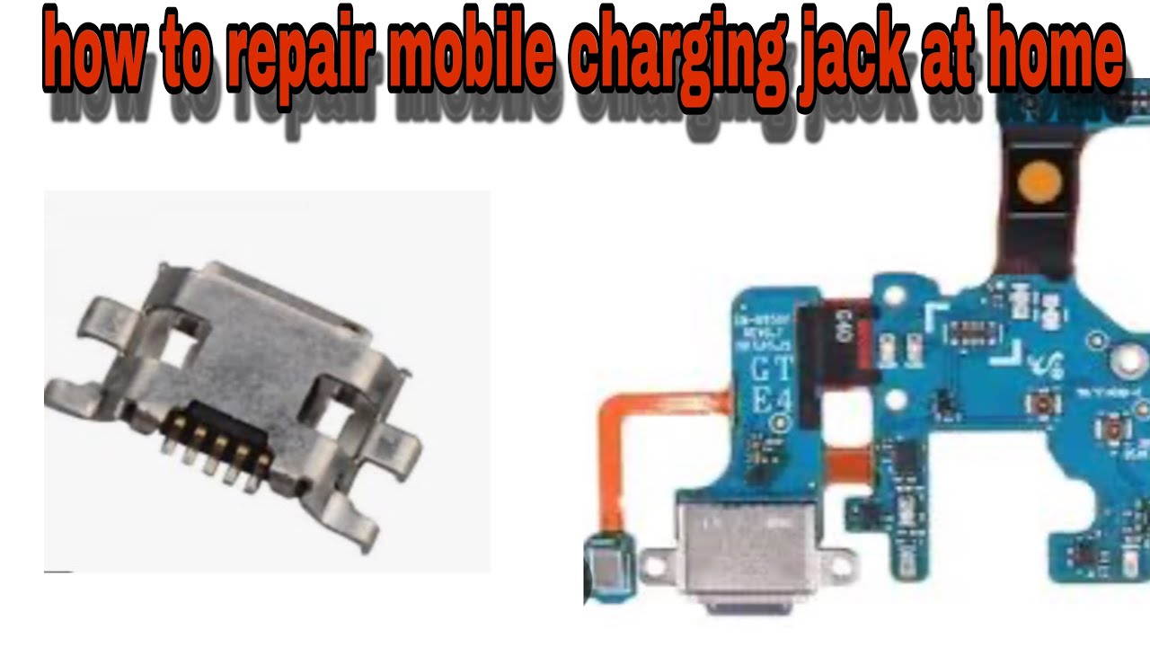 how to repair mobile charging jack at home/mobile charging jack lagane ...