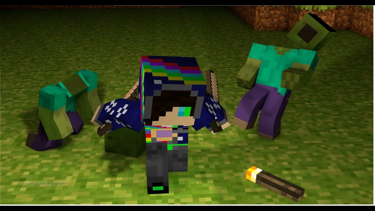 Minecraft AoT mini game part 3/3 - YouTube