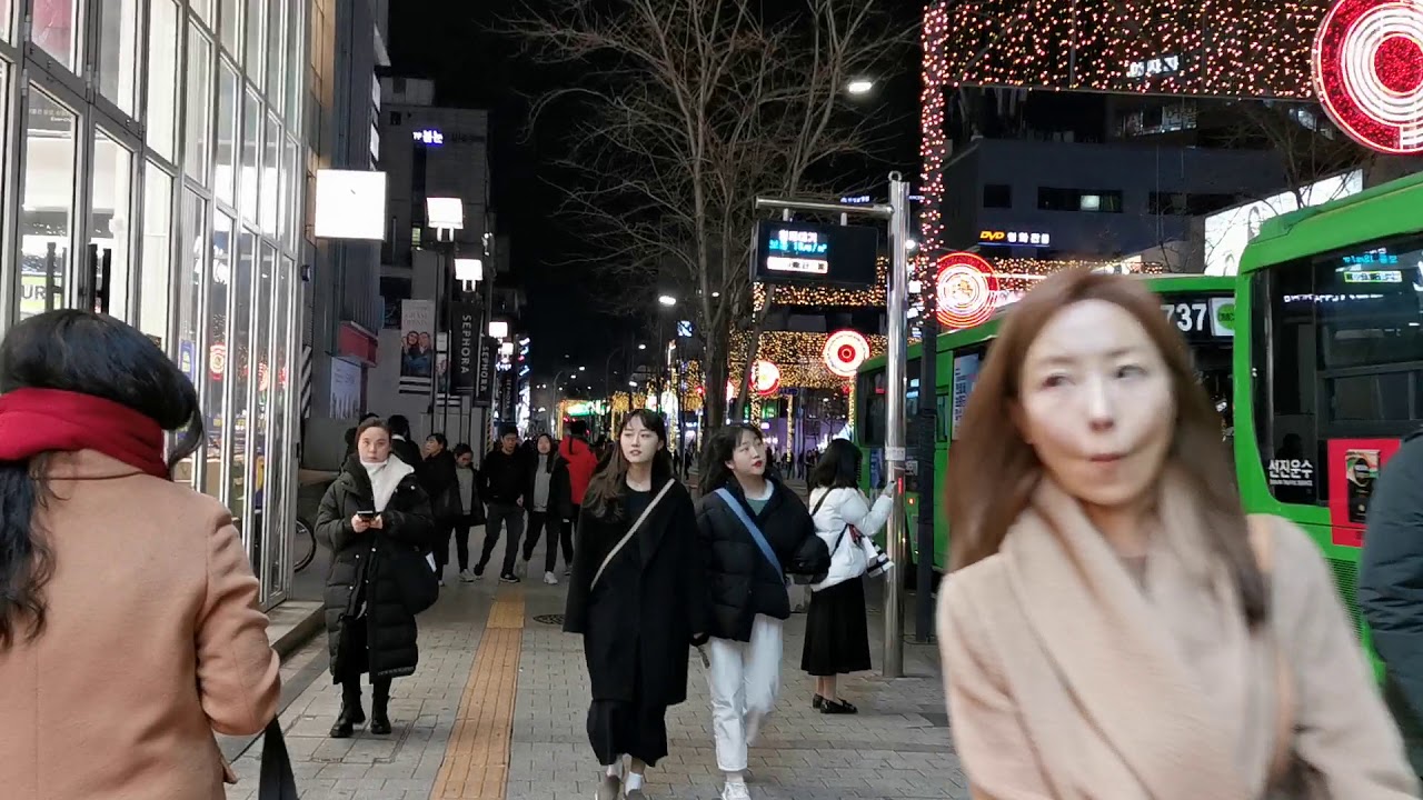 Sinchon Station Walkaround - YouTube