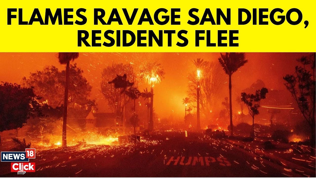 California Fire News | Brush Fire Prompts San Diego Residents To ...