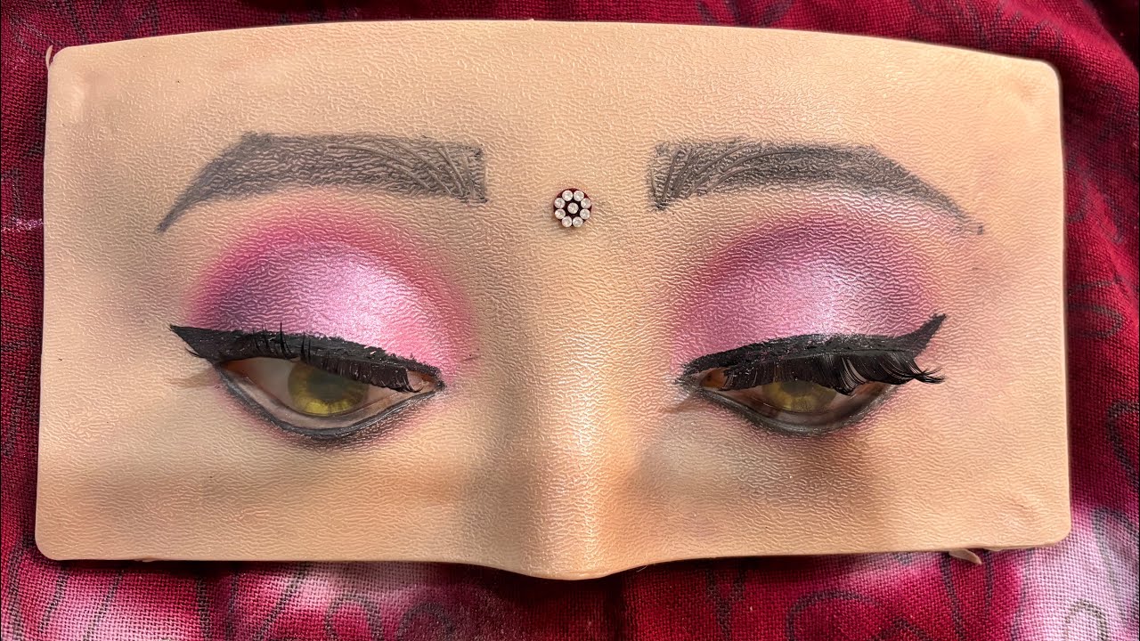 🌸BARBIE PINK EYE| Barbie pink eye||😱MAKEUP TUTORIAL STEPBYSTEP FULL ...