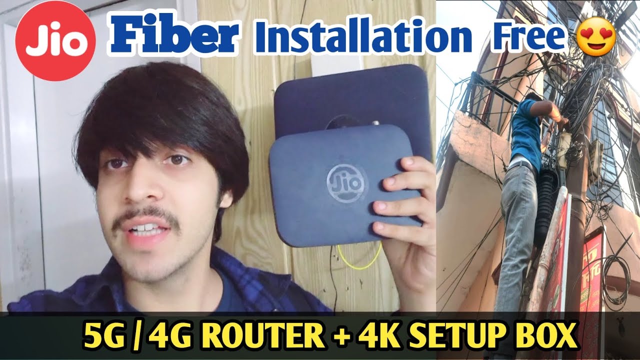 Jio Fiber installation | Jio set top box | Jiofiber Prepaid vs Postpaid ...