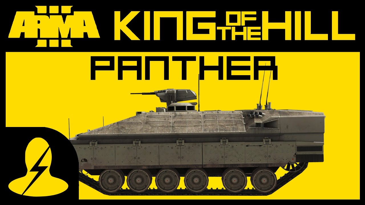 IFV-6c Panther HMG & GMG — ARMA 3: KING OF THE HILL - YouTube