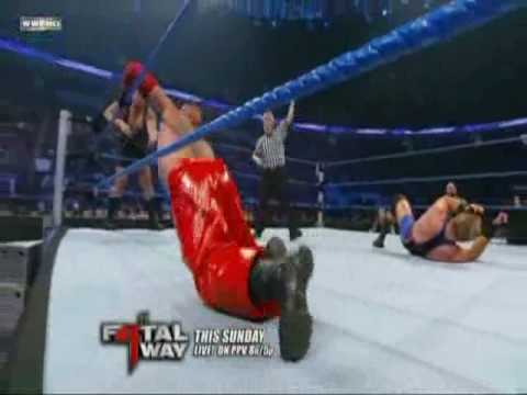 Rey Misterio & Big Show vs Jack Swagger & CM Punk WWE Match