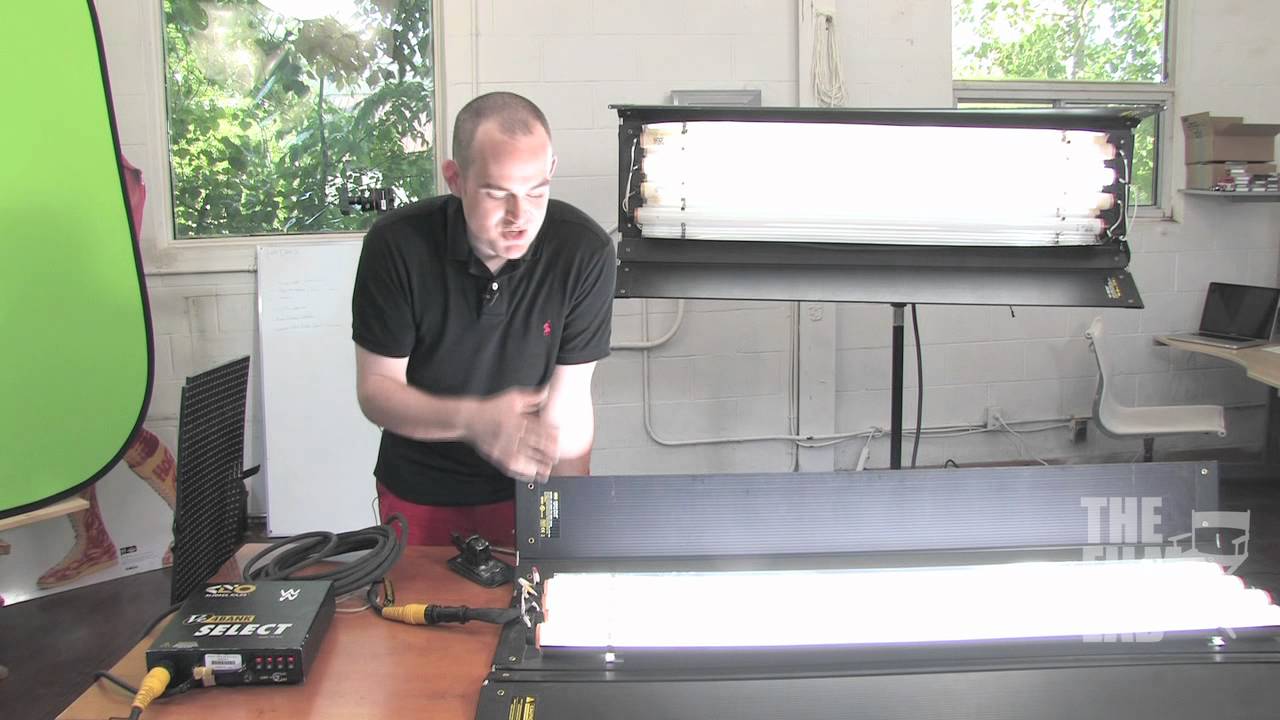 Gear Guide: Kino Flo Set-up - YouTube