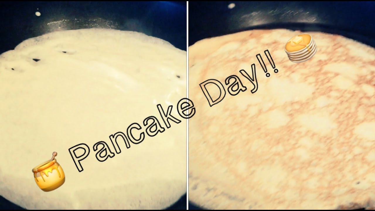 Pancake Day!! | Me flipping a pancake! - YouTube