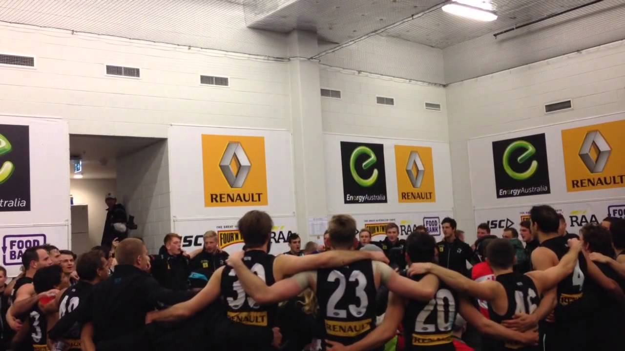 Port Adelaide Power Sing the club song after win over GWS - YouTube