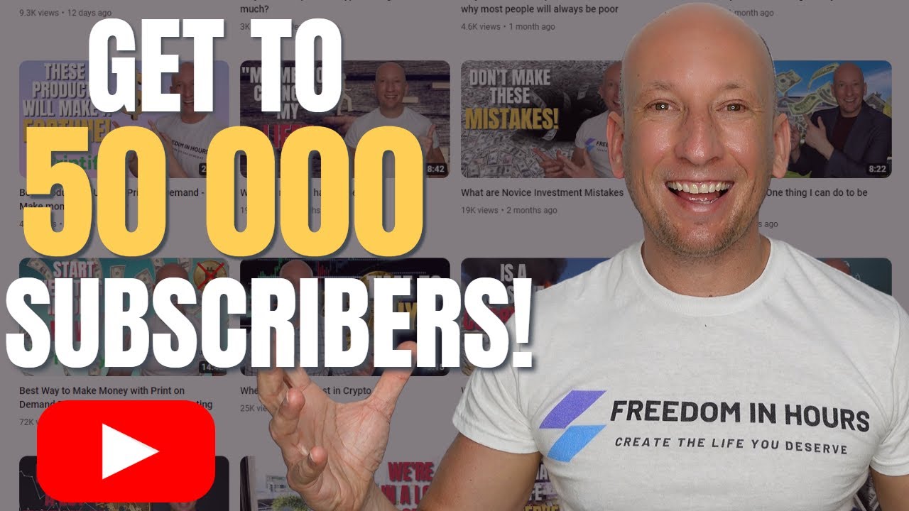 How I gained 50 000 Subscribers on Youtube - YouTube