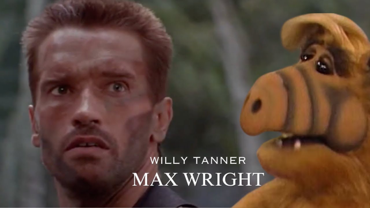 Predator end credits w/ ALF theme song - YouTube