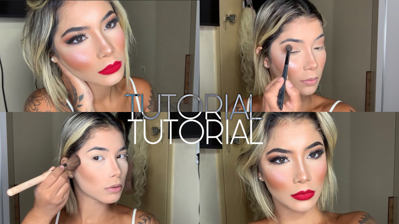 TUTORIAL DE MAQUIAGEM - YouTube