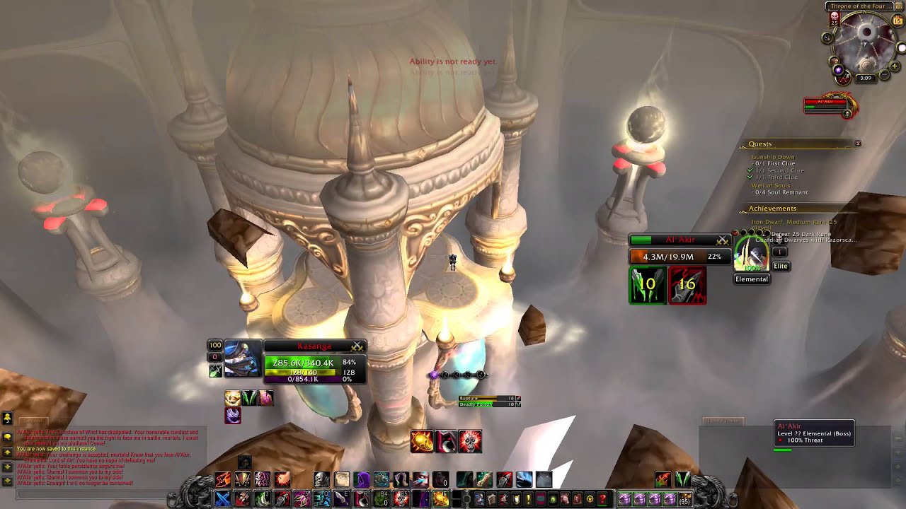 Reins of the Drake Of South Wind DROP !!! Al'Akir Mount !!! - YouTube