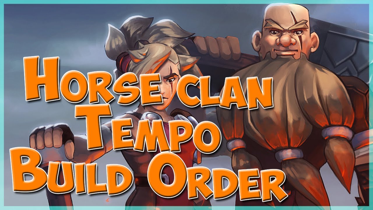 Horse clan Tempo Build | Build Order | Northagrd - YouTube